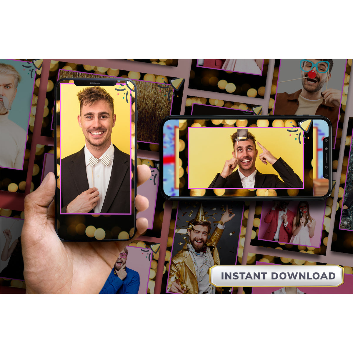 Graduation Design-10 - 360 Photo Booth Template | RevoSpin