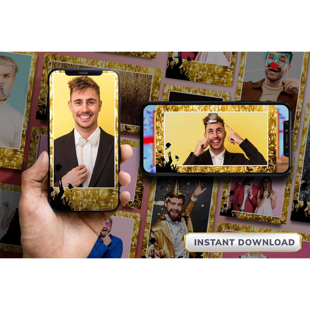 Graduation Design-8 - 360 Photo Booth Template | RevoSpin