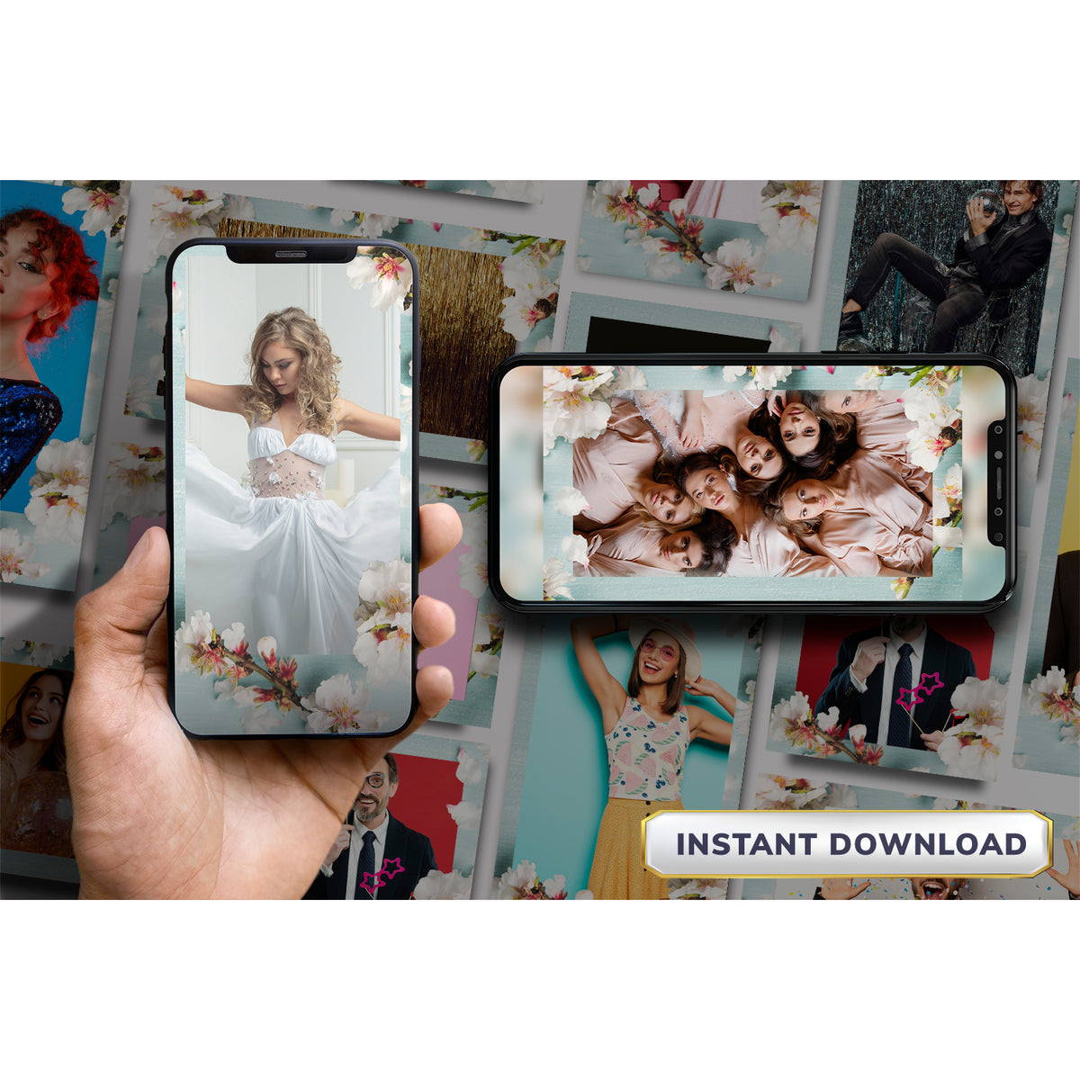 Wedding Design-7 - 360 Photo Booth Template | RevoSpin