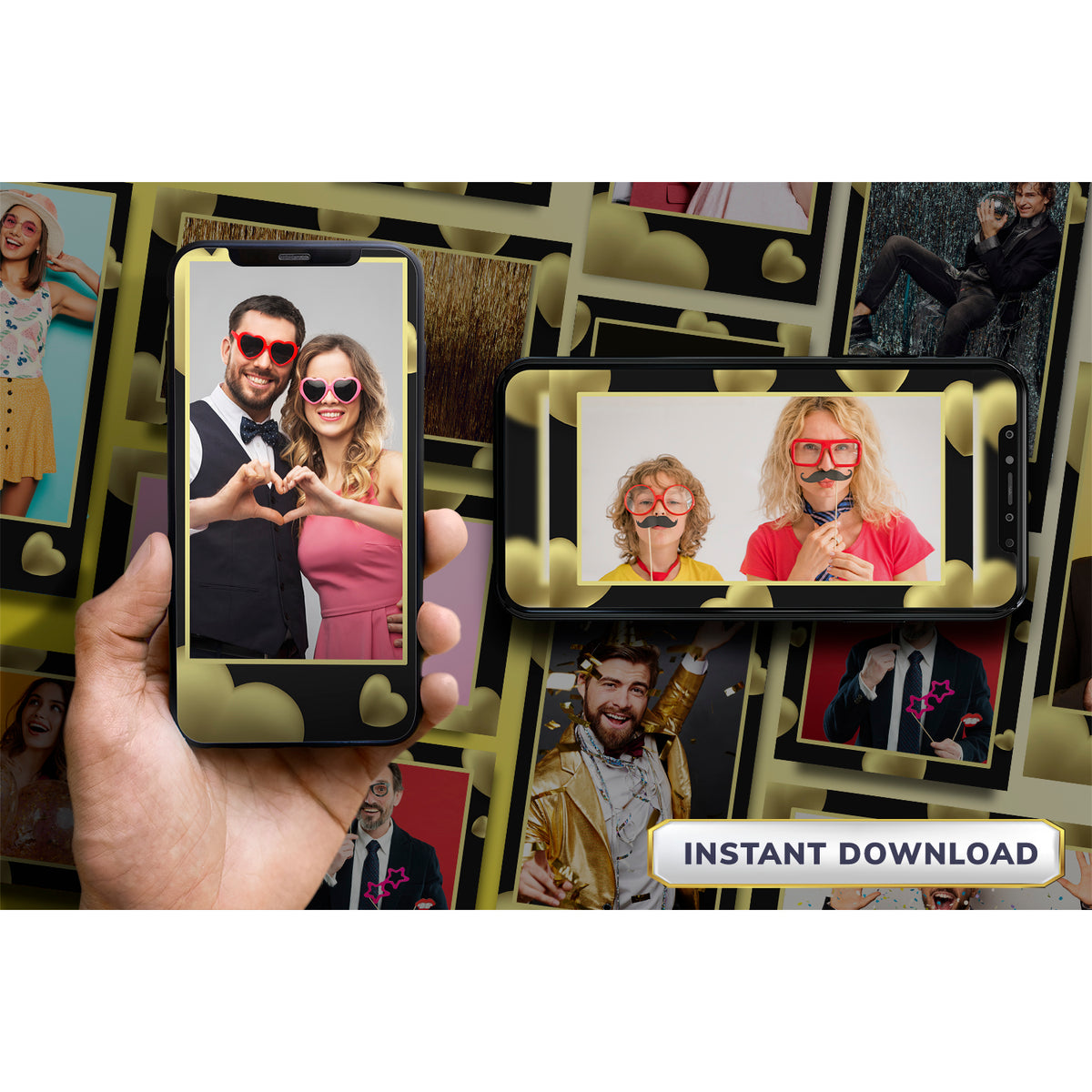 Women's Day Design-5 - 360 Photo Booth Template | RevoSpin